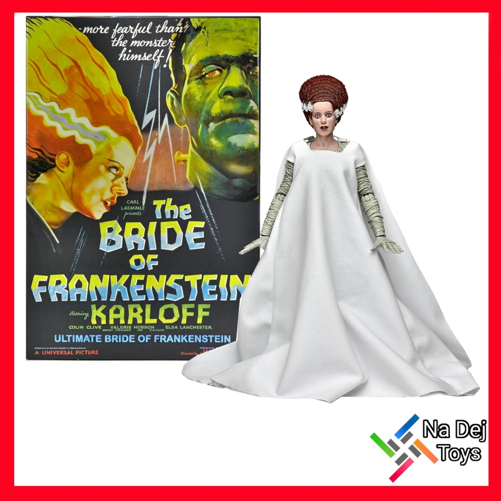 NECA Ultimate Bride of Frankenstein 7" Figure อัลติเมท เจ้าสาวแฟรงเกนสไ ...