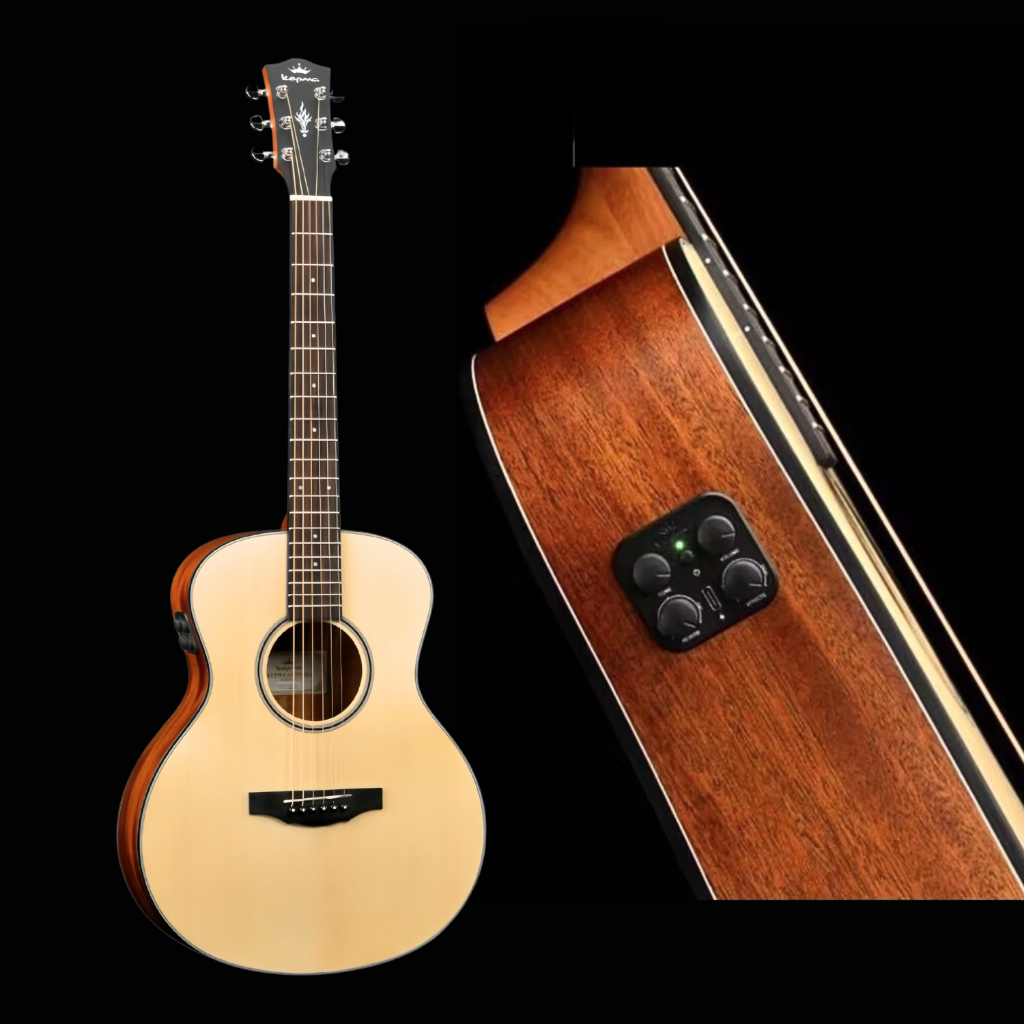 Kepma EAC , EACE , K10 Grand Auditorium Shape กีต้าร์โปร่ง , โปร่งไฟฟ้า ...