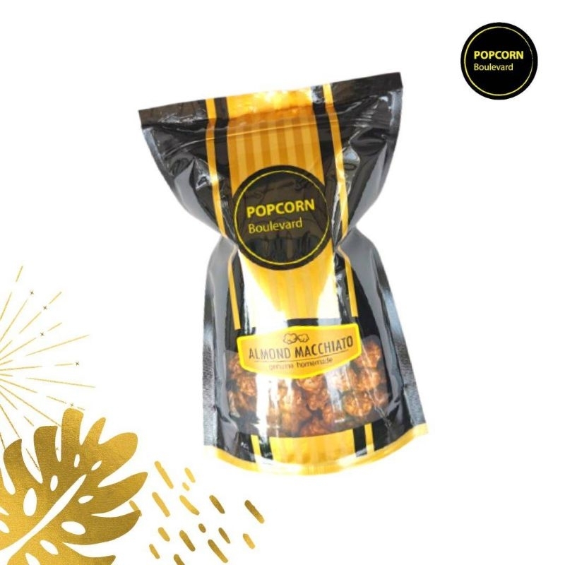 POPCORN Boulevard Almond macchiato ป๊อปคอร์นรสกาแฟใส่อัลมอนด์ขนาด 200 ...