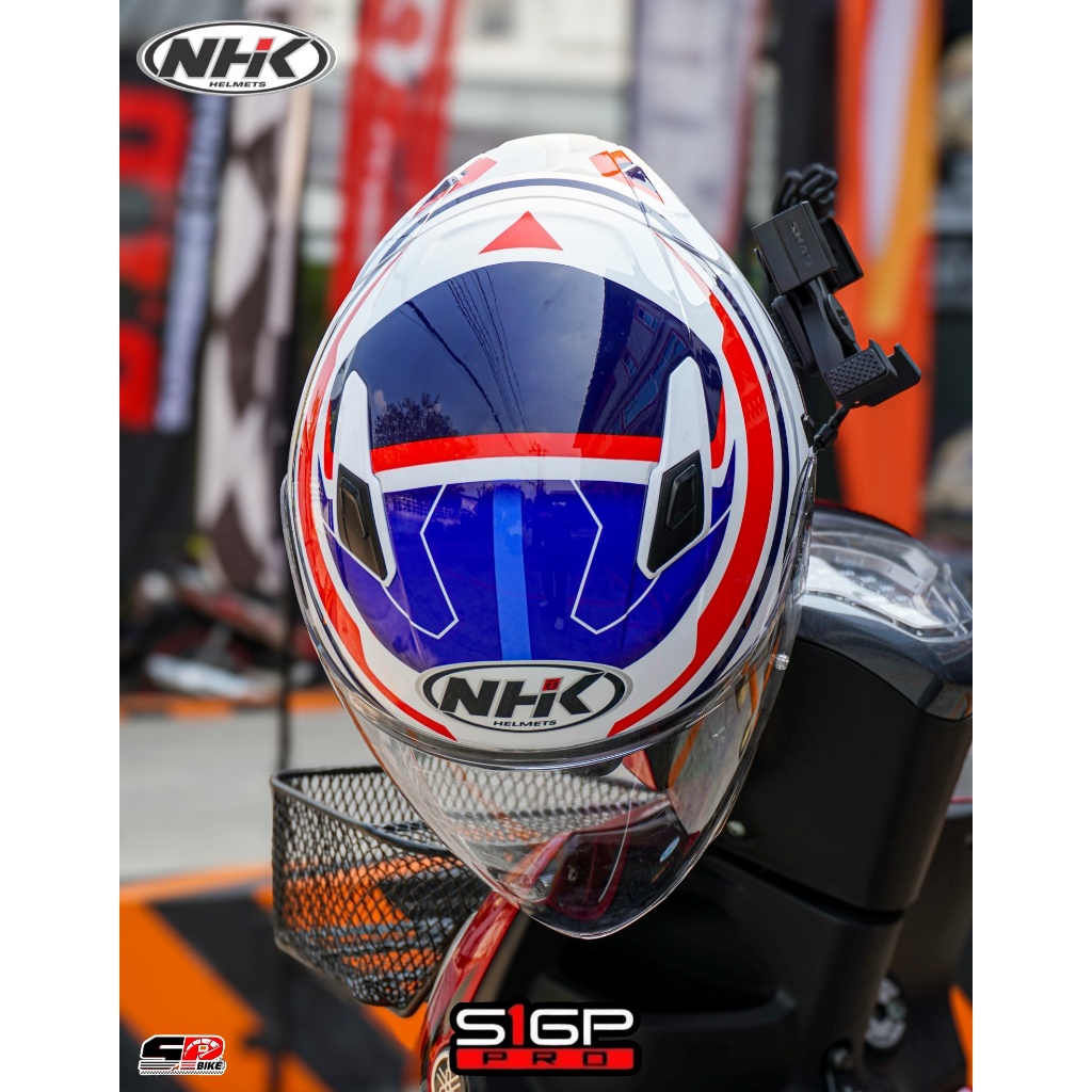 หมวกกันน็อคครึ่งใบ NHK รุ่น S1 GP PRO 4 ลายใหม่ ส่งไว!!! (แถมเสื้อเฉพาะ ...