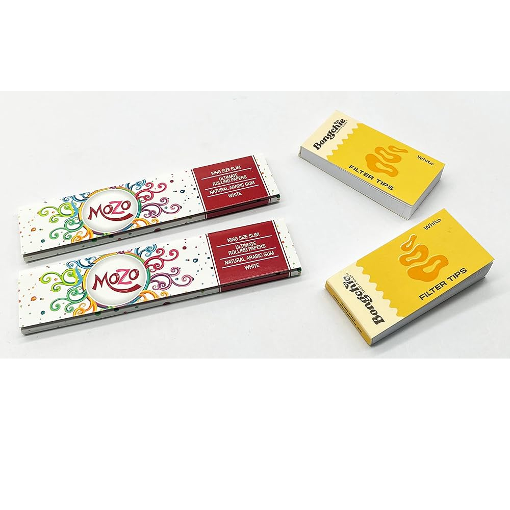 Mozo ROLLING PAPER WHITE FREE 36 TIPS BOOKLET | Shopee Thailand