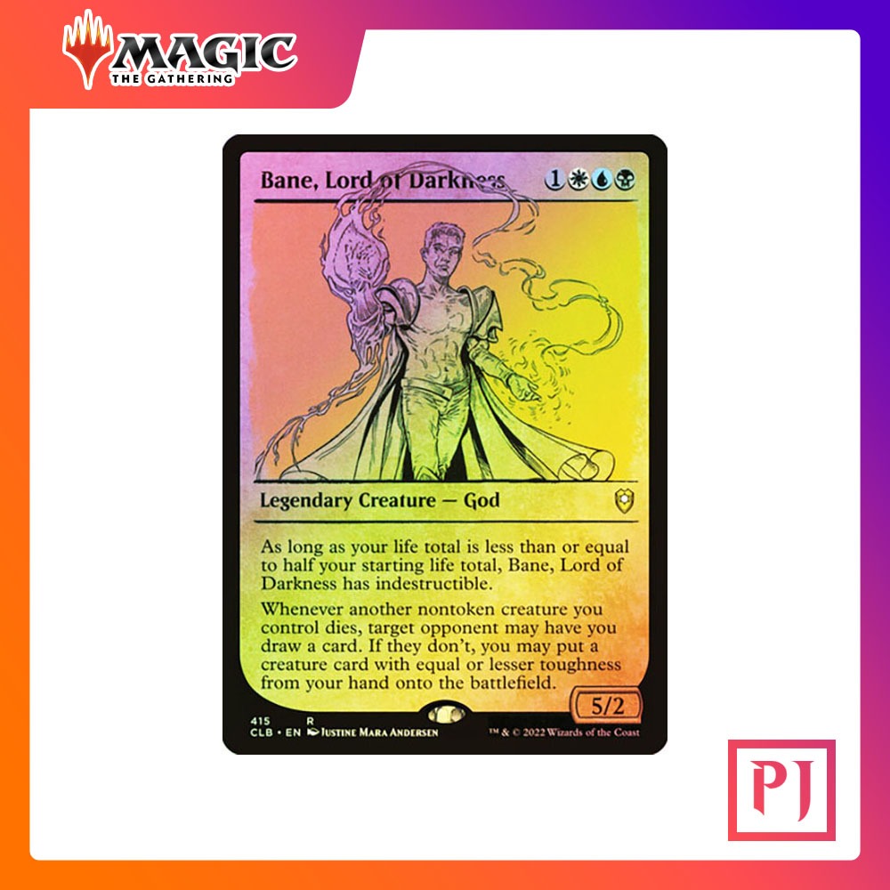 [MTG] Bane, Lord of Darkness (Showcase) [CLB] [MULTI] [RARE] [FOIL ...