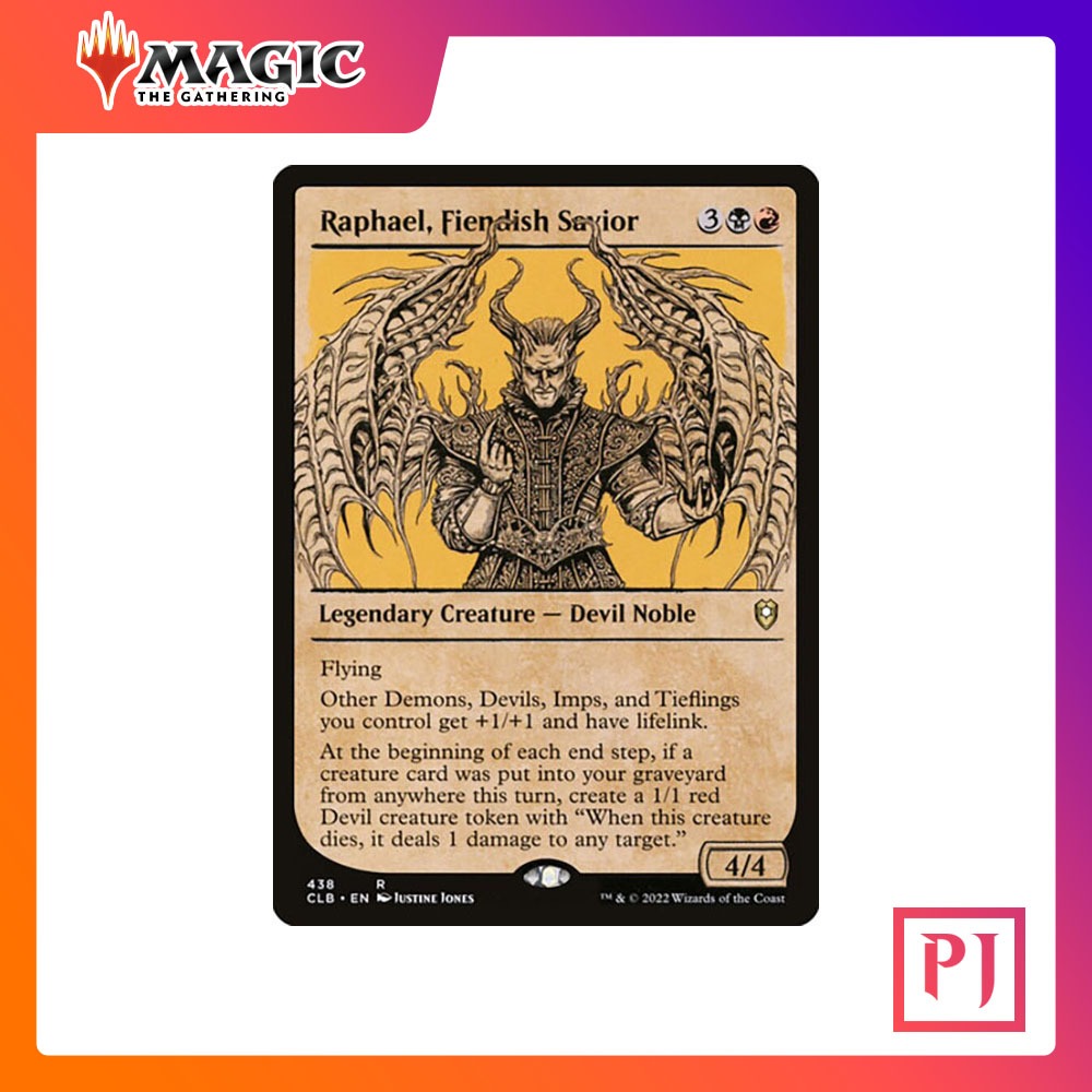 [MTG] Raphael, Fiendish Savior (Showcase) [CLB] [MULTI] [RARE] [NORMAL ...