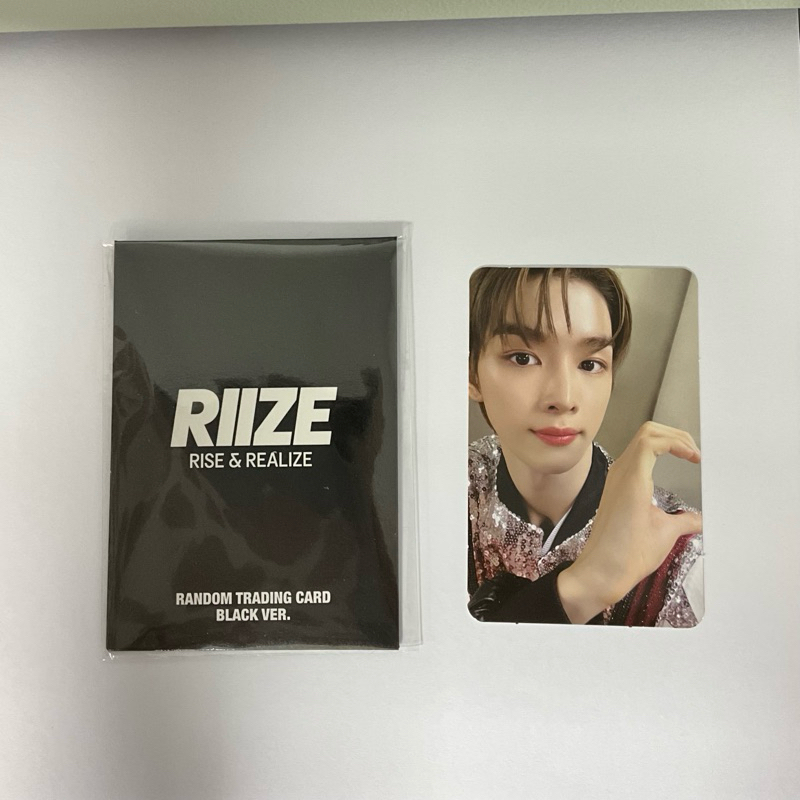 พร้อมส่ง การ์ดเทรดดิ้ง NCT WISH, RIIZE - RIIZE UP POPUP official MD ...