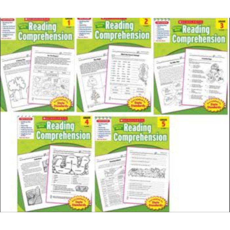 Reading Comprehension Grade1-5 ( เข้าเล่ม A4 ) ( PDF file ) | Shopee ...