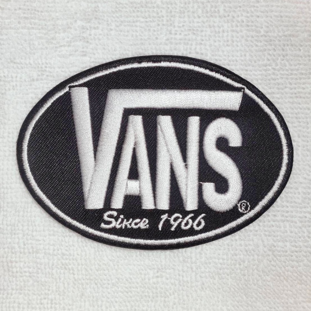 ตัวรีดติดเสื้อ Badge อาร์มติดเสื้อ โลโก้ Logo รองเท้า แวน Vans Shoe ...