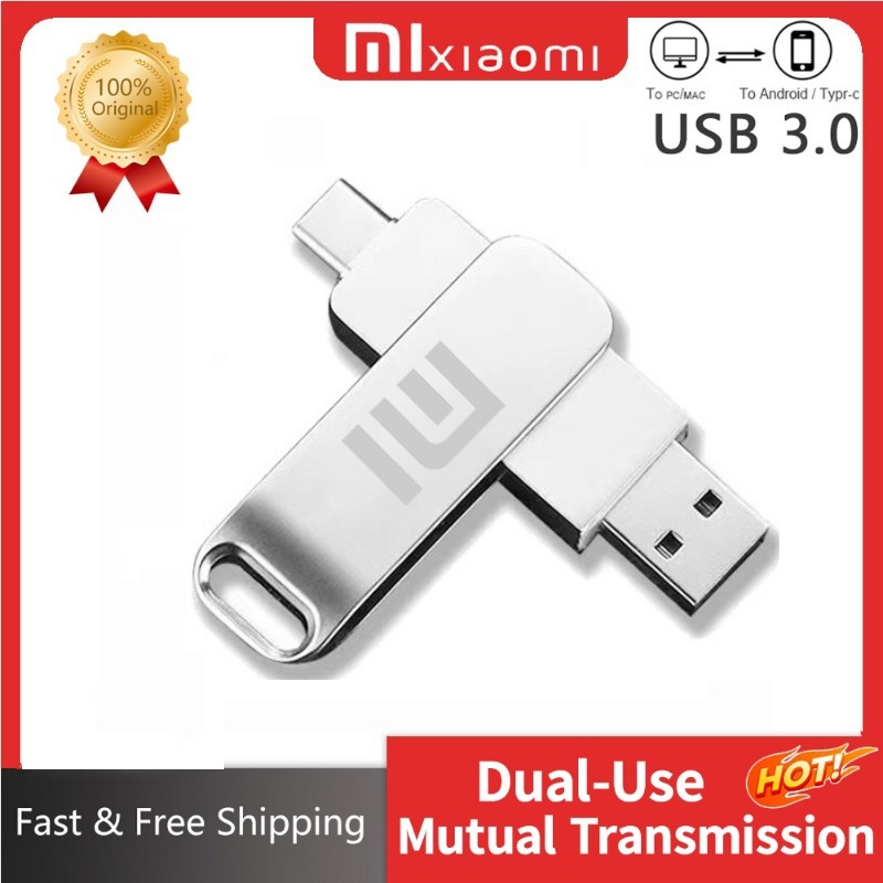 【จัดส่ง 2 วัน】แฟชไดร์ฟ OTG Flash driveType-C/Android/USB 3in1 USB2.0 ...