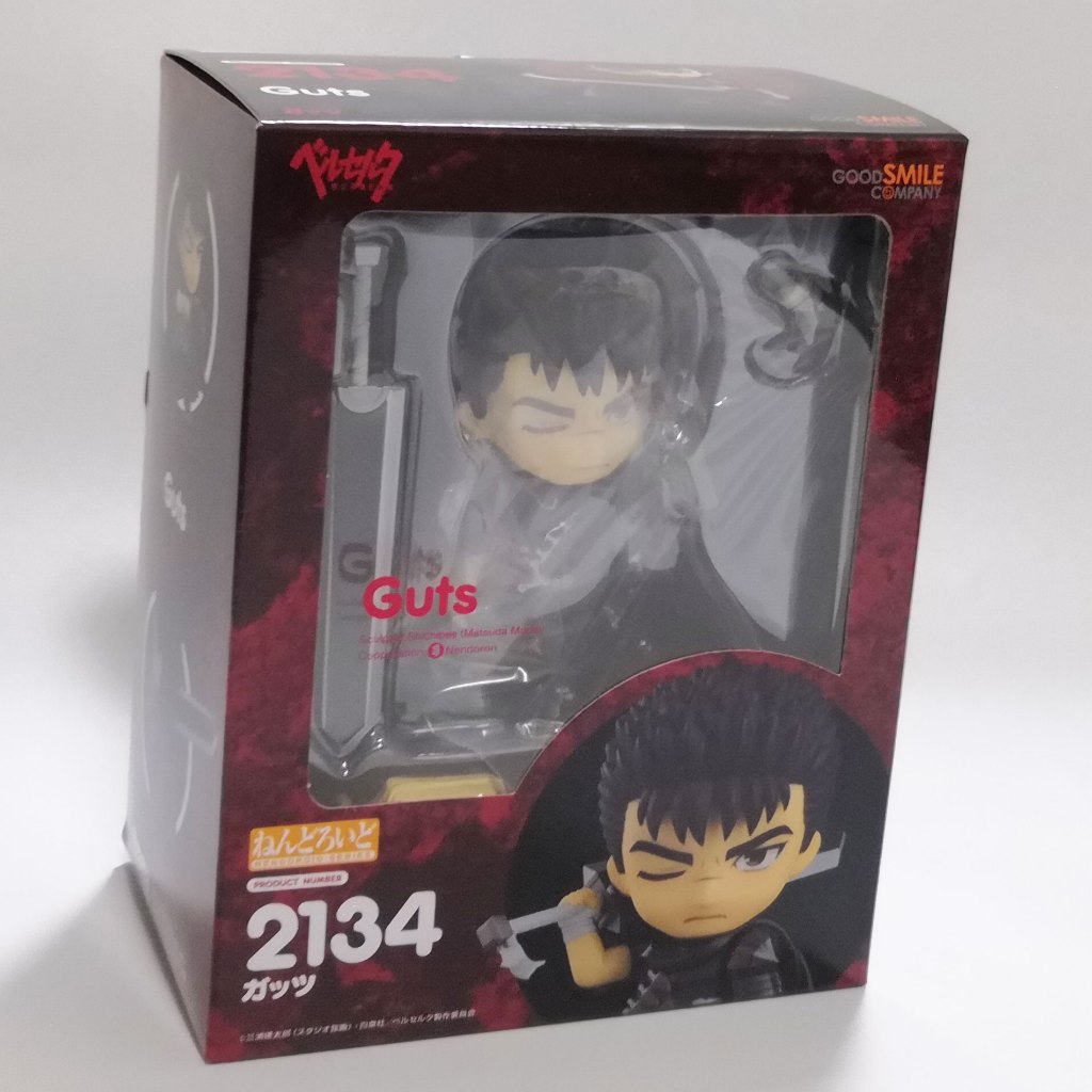 **ของแท้ พร้อมส่ง** กัทส์ จากเรื่อง เบอร์เซิร์ก Nendoroid 2134 Berserk ...