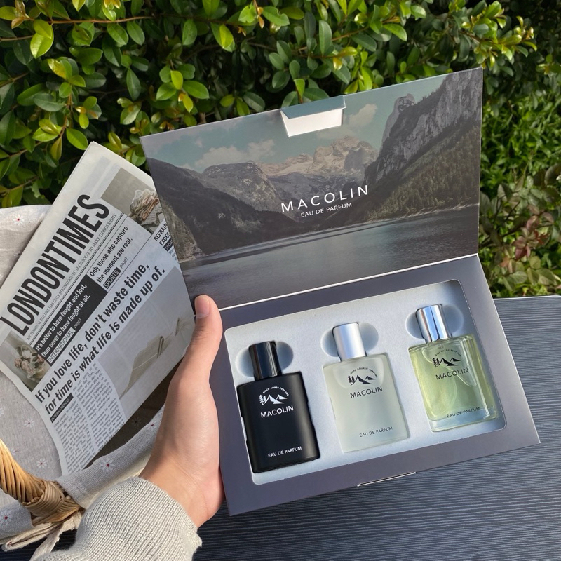 MACOLIN (MS01 เซ็ตป่า) ขวดละ30ml*3 ติดทน 10-12 ชั่วโมง เน้นหอมนาน หอมทน ...