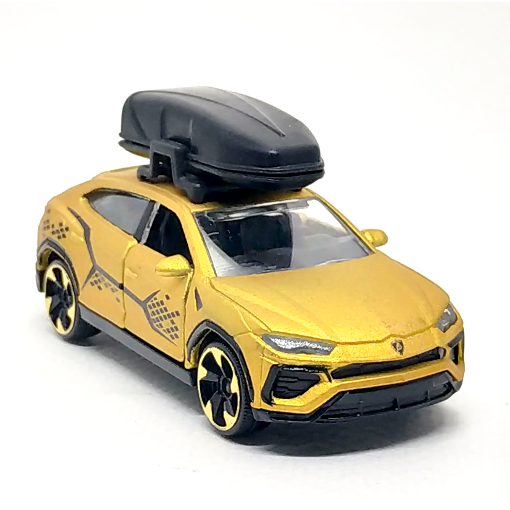 Majorette Lamborghini Urus + Roof Box สีทองด้าน / Scale 1/64 (8cm) ไม่ ...