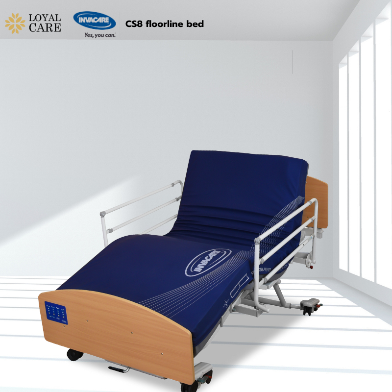 เตียงผู้สูงอายุไฟฟ้าดีไซน์ไม้ 8 ฟังก์ชั่นยี่ห้อ Invacare รุ่น CS8 ...