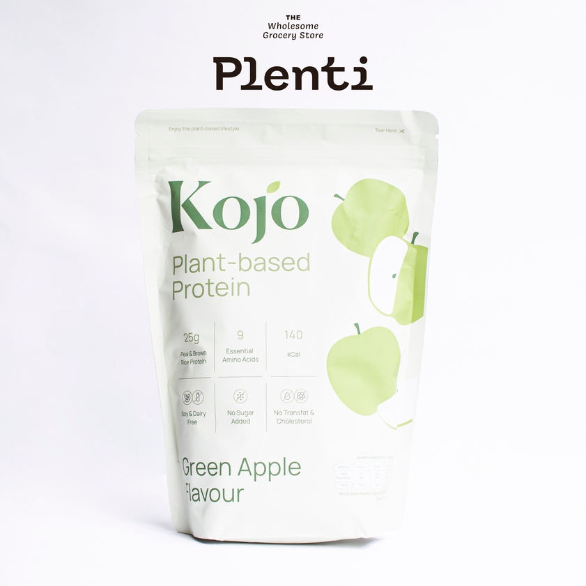 KOJO Plant-based Protein - Green Apple Flavor 910 g โคโจโปรตีน รสแอป ...