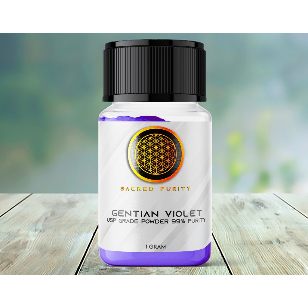 Sacred Purity’s Gentian Violet USP Grade (99.99% Purity) Powder ...