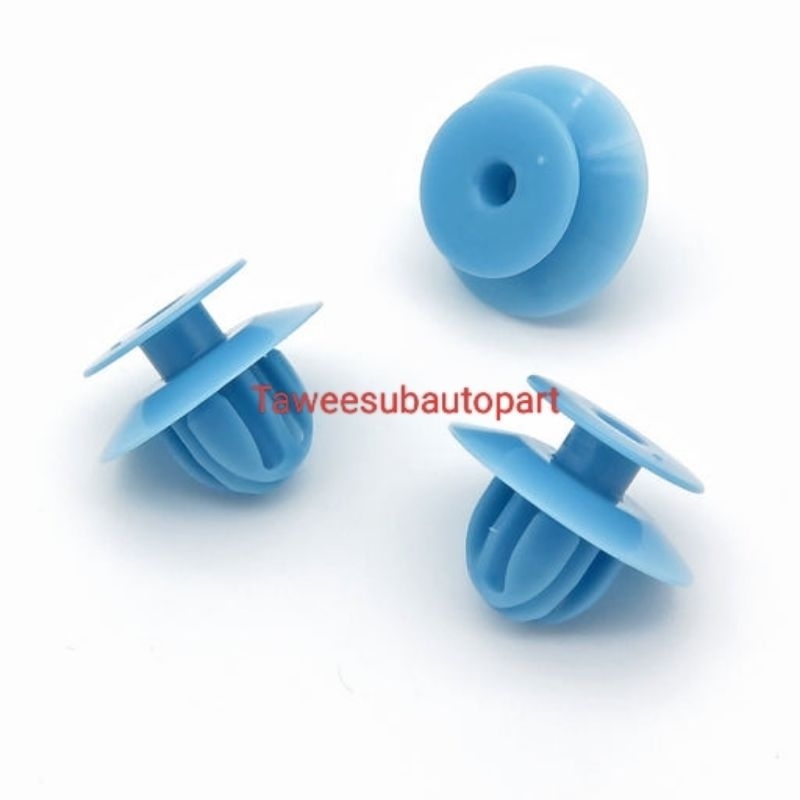 คลิ๊บพลาสติกบังฝุ่นล้อแท้ (คิ้วล้อ) ไทรทัน'2018 ตัวสีฟ้า MU000977 ...