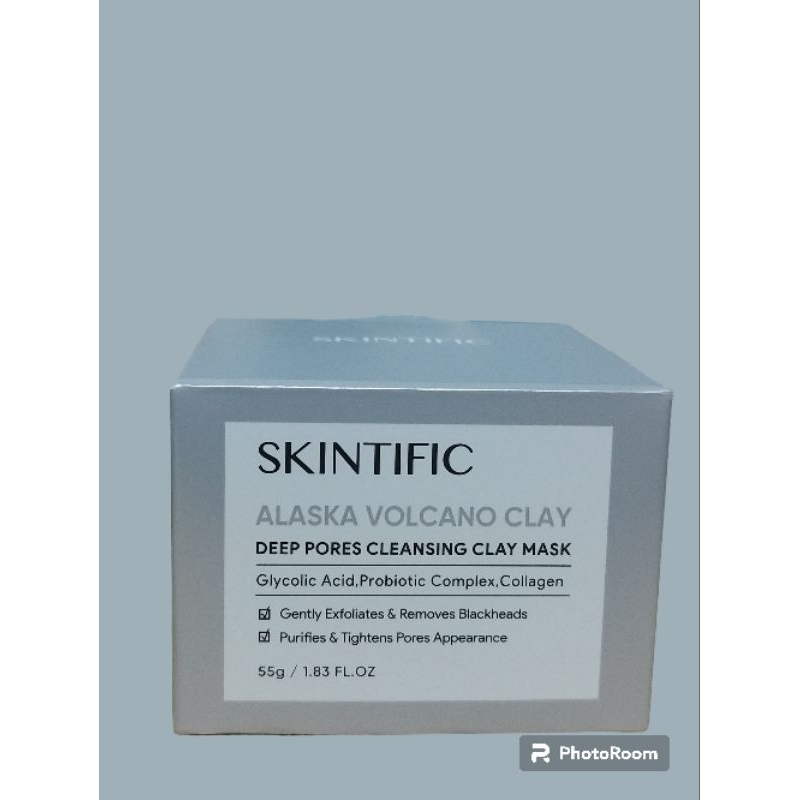 Skintific Alaska Volcano Clay Mask 55g. | Shopee Thailand
