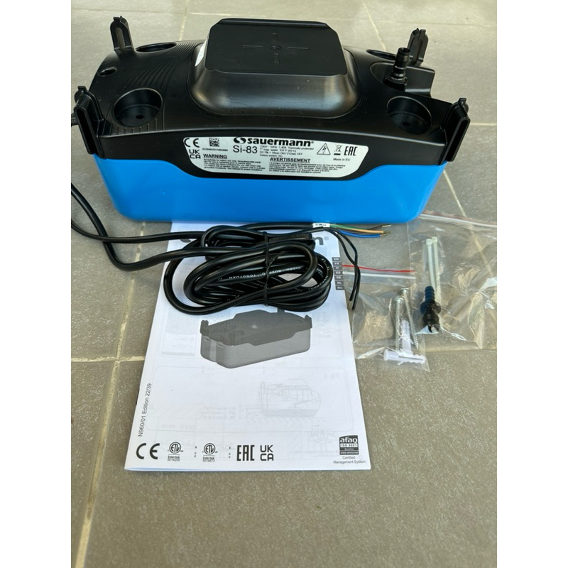 Sauermann Si-83 ,ปั๊มเดรนแอร์ กาลักน้ำ ปั๊มชู้ท ยี่ห้อ Sauermann /ซาวเออร์แมน รุ่น Si-83 ...