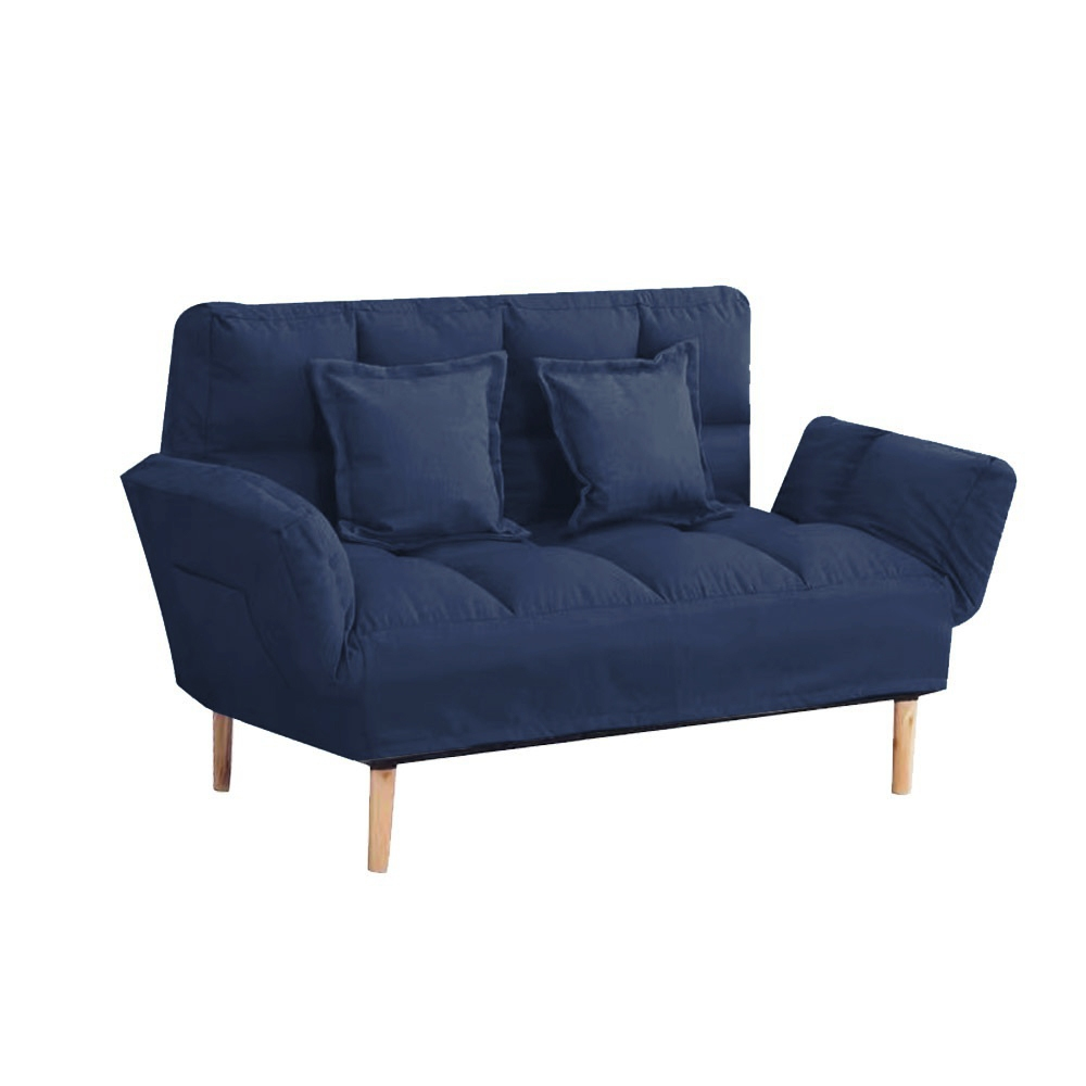 ins style Sofaโซฟาปรับนอน ปรับนอนได้ 5 ระดับ มาพร้อมหมอนอิงเข้าเซต 2 ใบ ...