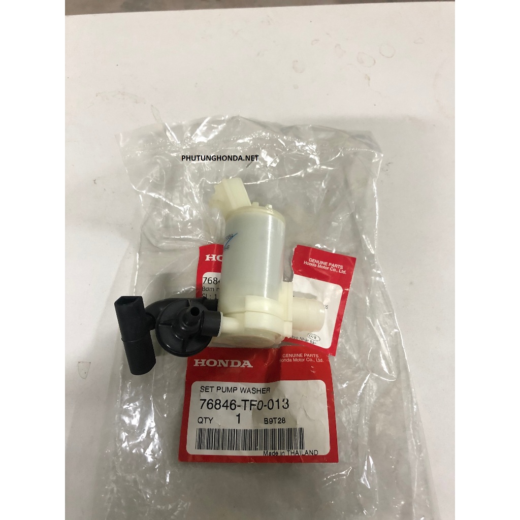 ปั้มดูดน้ำฉีดกระจกพร้อมยางกันรั่วครบชุด Brio BRV Mobilio Civic Turbo ...