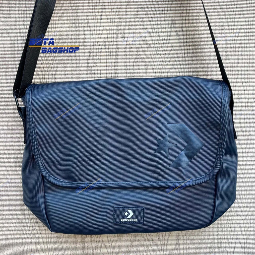 Converse แท้ !!! กระเป๋าสะพายข้าง รุ่น 1261815 หนัง PU กันน้ำ ใบใหญ่ ...