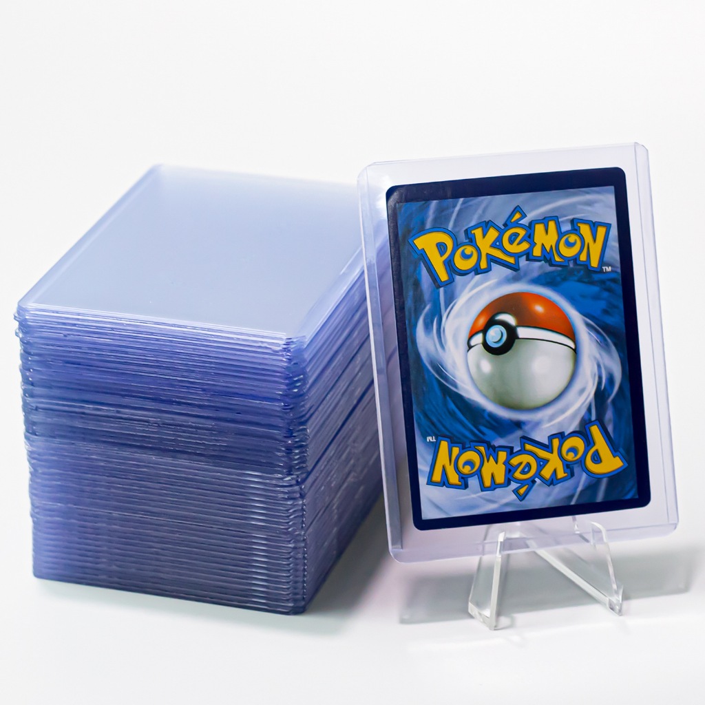 ☘️พร้อมส่ง | ถูก☘️【 Toploader 35 pt 】MTG Yugi Pokemon ที่ใส่การ์ด ท็อป ...