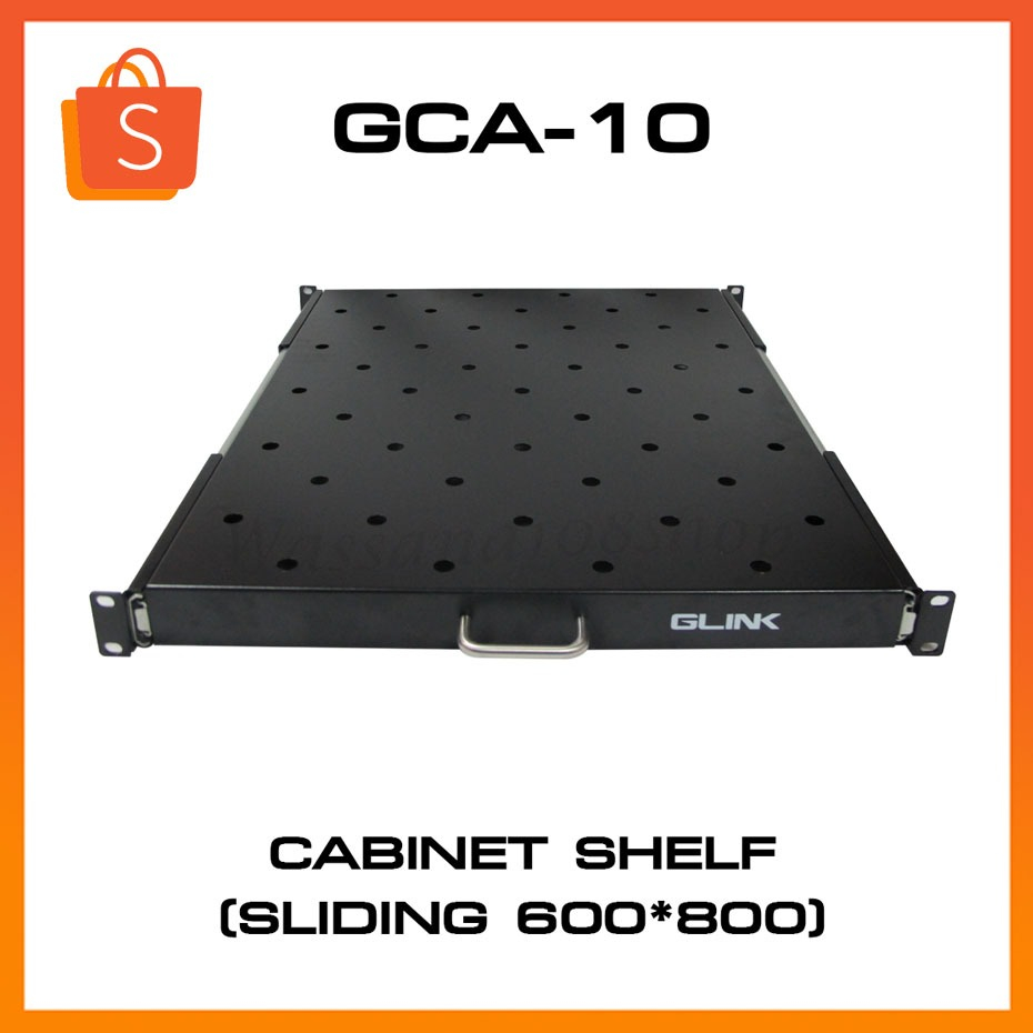 Glink GCA-10 Shelf Sliding 600*800mm. For Rack Cabinet Network ถาดใส่ ...