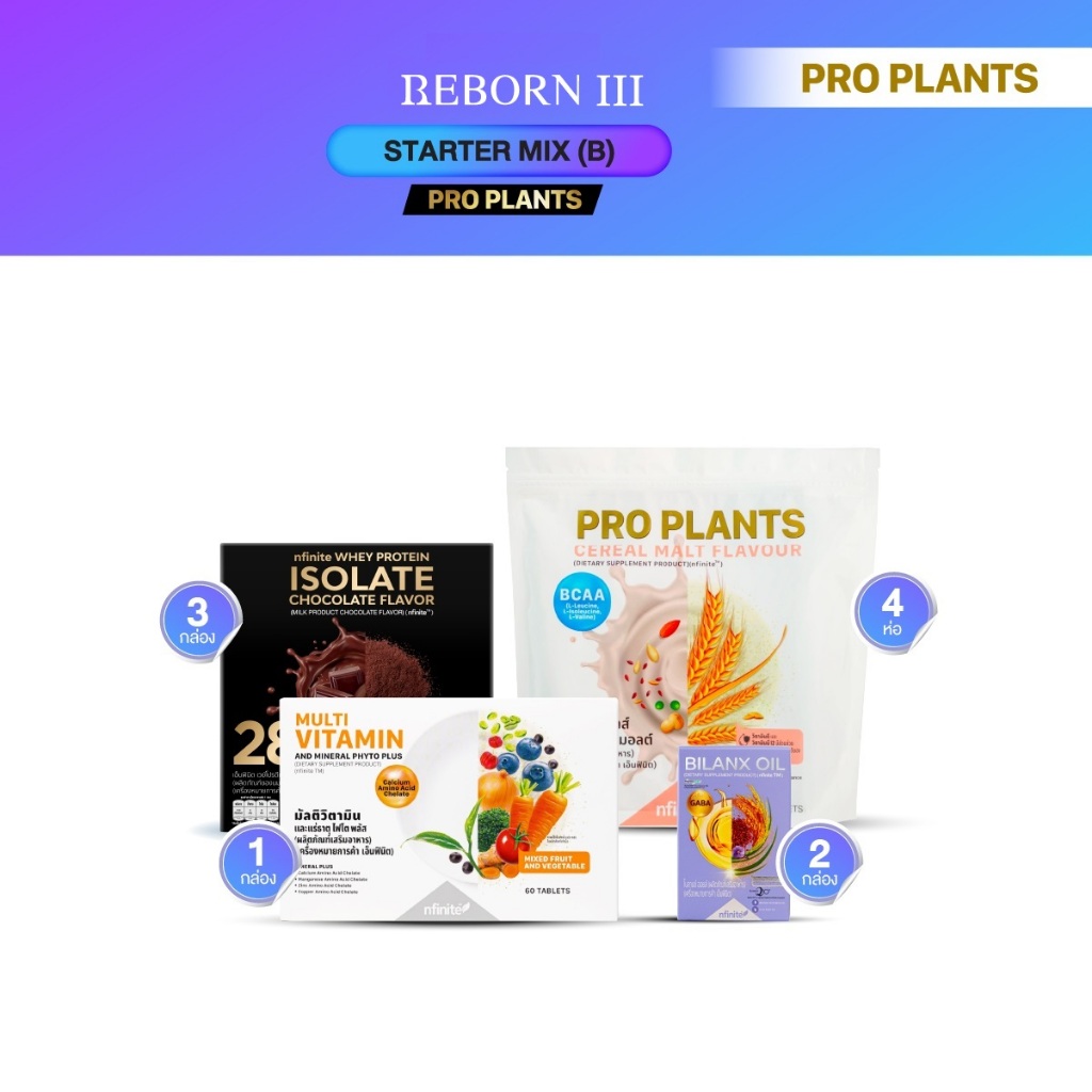 Reborn III Starter Mix(B) MV Plants Malt | Shopee Thailand