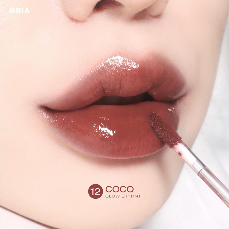 Bbia Glow Lip Tint เบอร์ 12 Coco เปีย โกลว์ ลิป ทินท์ | Shopee Thailand