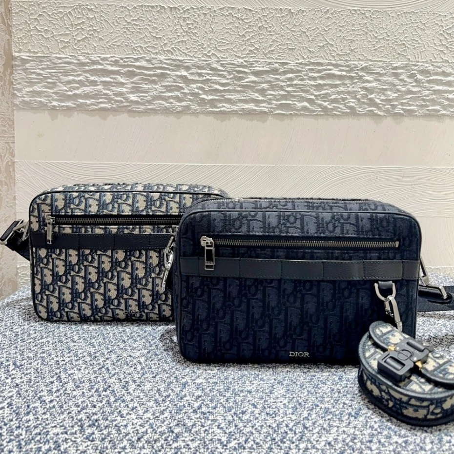 Dior/SAFARI/Men/Black Beige/Shoulder Bag/ของแท้ 100% | Shopee Thailand
