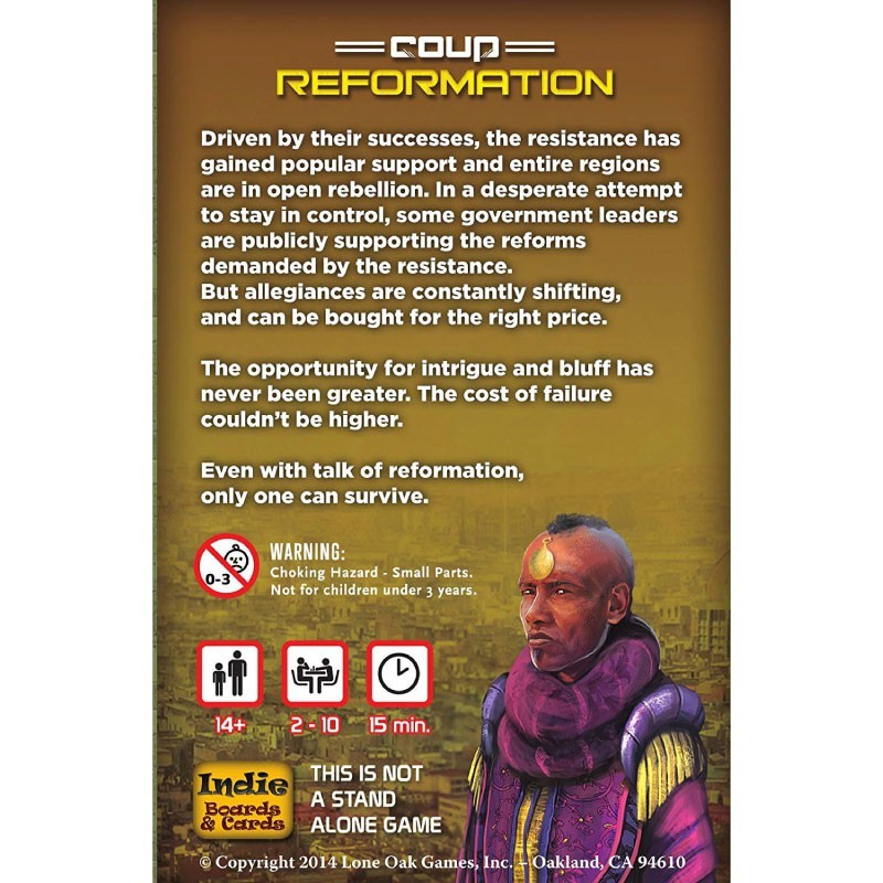 [ของแท้] Coup / Coup Reformation Board Game | Shopee Thailand