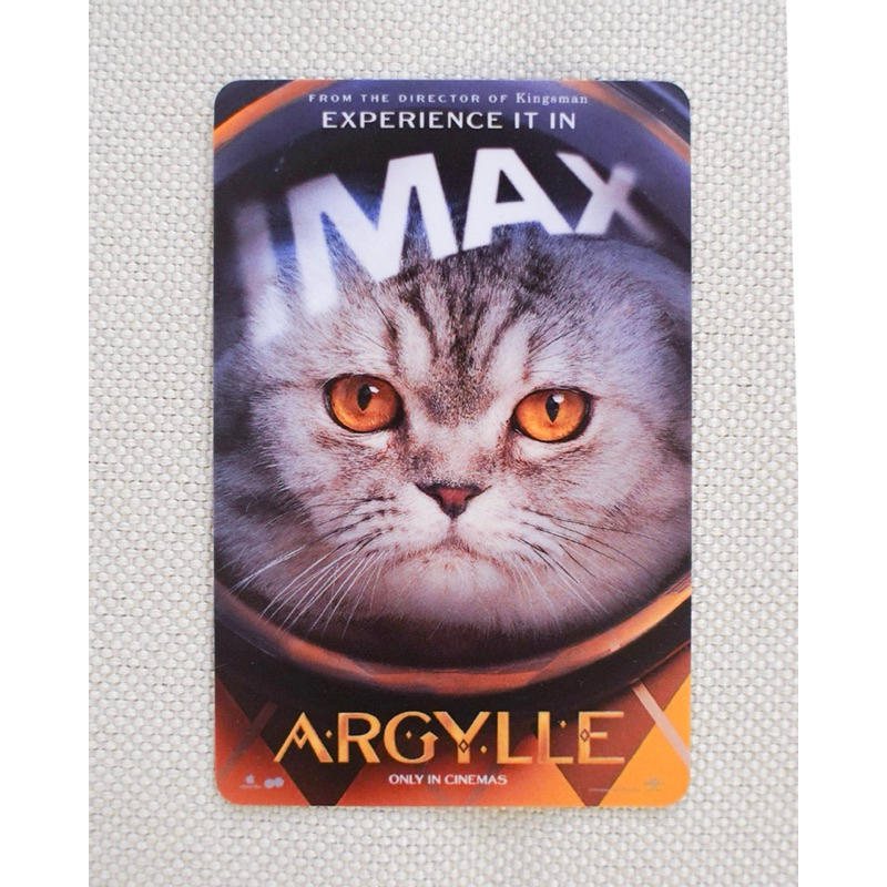 บัตรสะสมของแท้ “ARGYLLE” IMAX จาก Major Cineplex - Collection Card ...
