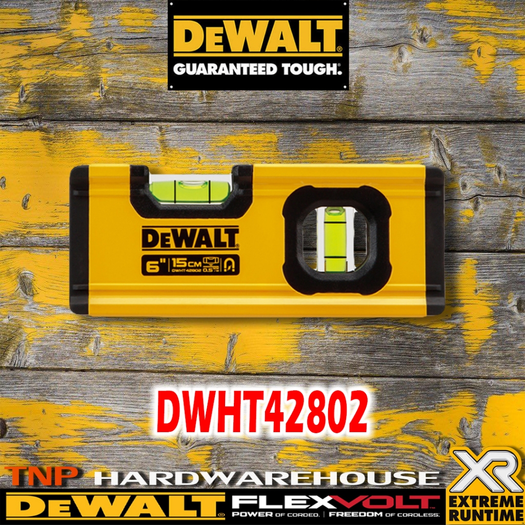 DEWALT ระดับน้ำมินิ4" รุ่น DWHT42801 หรือ DWHT42802 มีแม่เหล็ก วัด ...