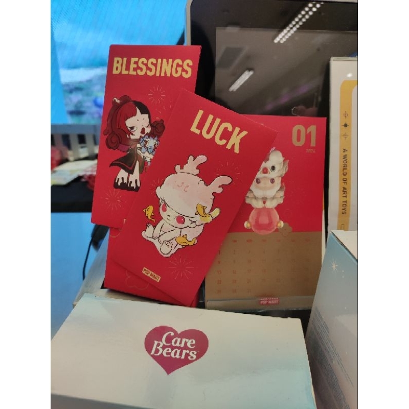 POP MART CALENDAR 2024 ปฎิทินป๊อบมาร์ท 12 เดือน | Shopee Thailand