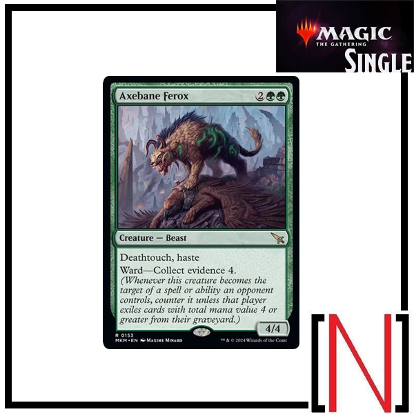 [MTG][Single][MKM] Axebane Ferox ระดับ Rare [ภาษาอังกฤษ] | Shopee Thailand