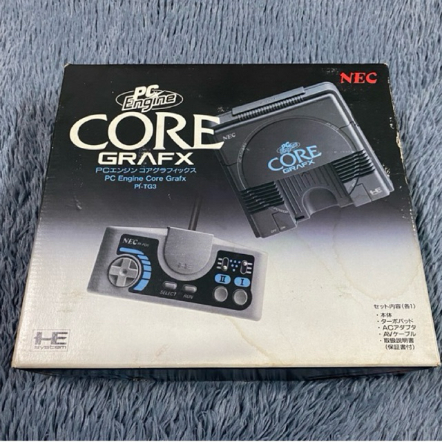 เครื่องเกมส์ PC Engine Core Grafx อุปกรณ์ครบ คู่มือเลขตรงเครื่ง (แถม ...