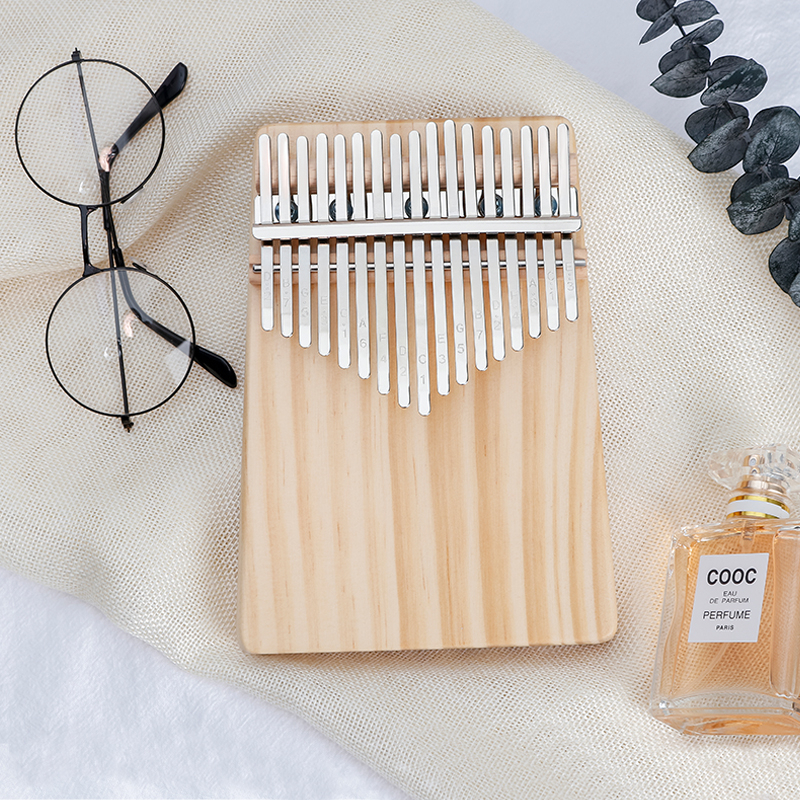 เครื่องดนตรีคาลิมบาไม้ 17 คีย์ Spruce natural kalimba | Shopee Thailand
