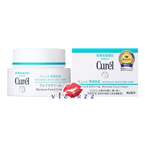 Curel Moisture Facial Cream 40g / Moisture Cream 90g / Aging Care Cream ...