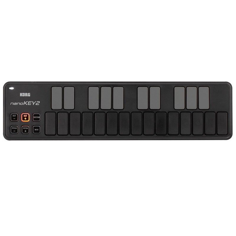 Midi Keyboard Controller Nano Key 2 คีย์บอร์ดใบ้ แบบพกพา MIDI ควบคุม ...