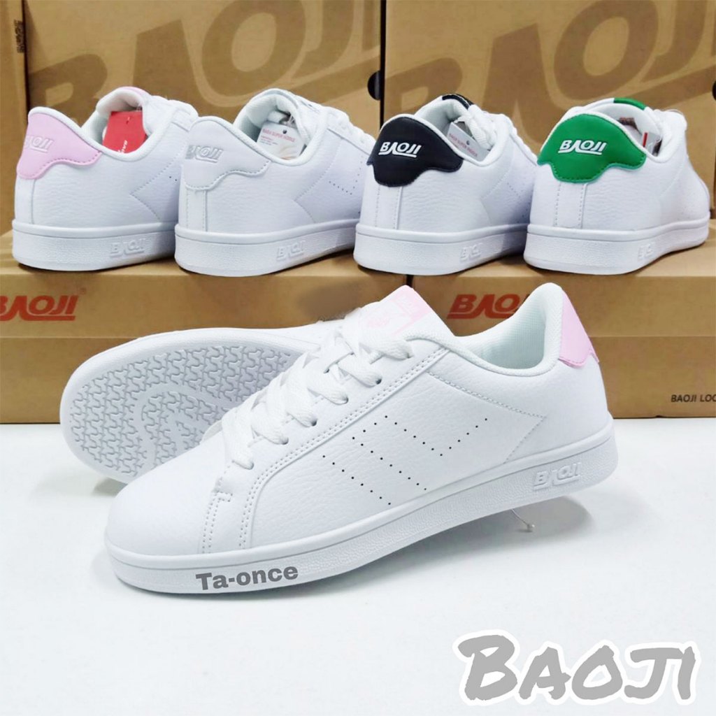 Sale BAOJI BJW 590 รองเท้าผ้าใบเบาจิ เบาจิ รองเท้ากีฬา ใส่วิ่ง ใส่เที่ยวได้ | Shopee Thailand