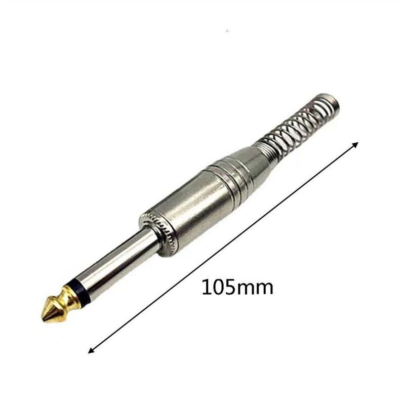 ส่งจากไทย Male Jack Soldering Audio Connector 6.35mm 6.5mm Jack 6.35mm ...