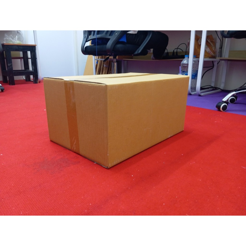 กล่องพัสดุ กล่องไปรษณีย์ ไม่พิมพ์ลาย ไซส์ ฉ ขนาด 30x45X22 cm. 1 แพ็ค 10 ...