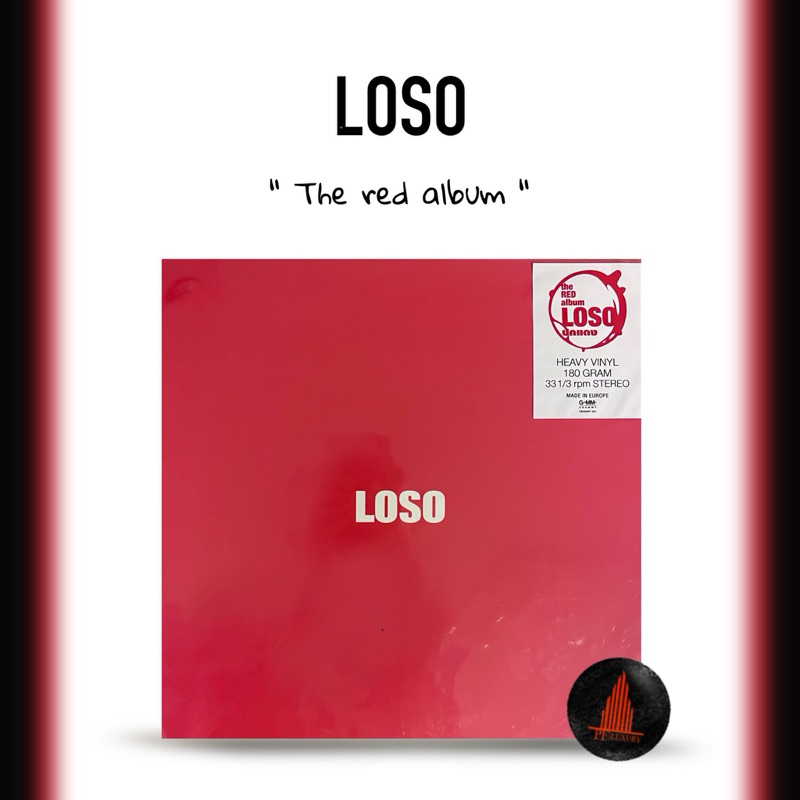 แผ่นเสียง Loso อัลบั้ม The Red | Shopee Thailand