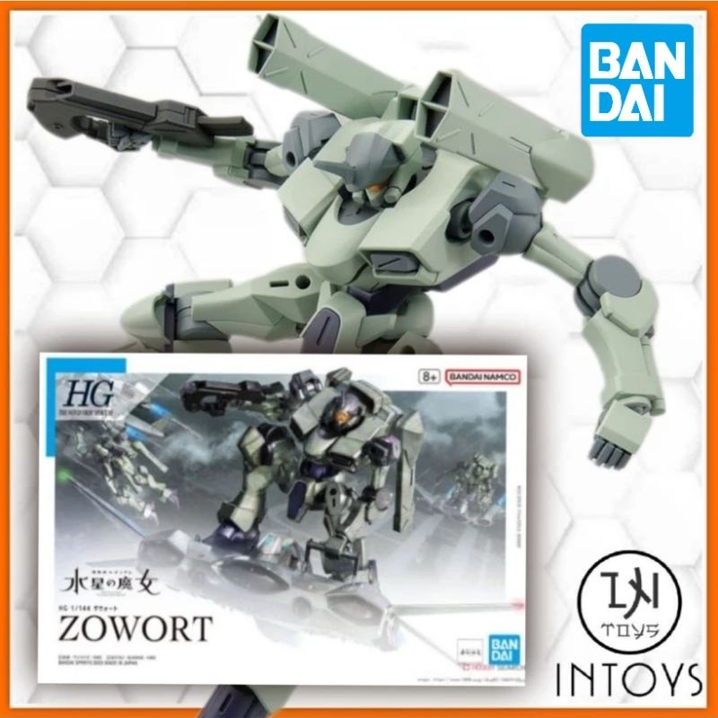 BANDAI - (HG) 1/144 ZOWORT - MOBILE SUIT GUNDAM THE WITCH FROM MERCURY ...