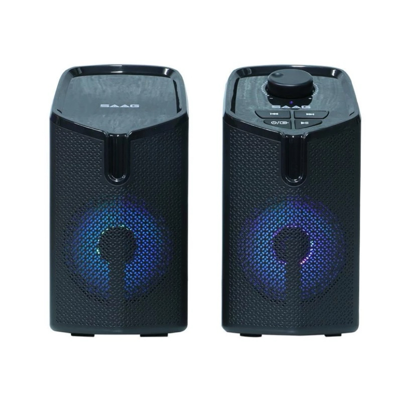 SAAG Bluetooth Speaker Elton (EM-202F) ลำโพงบลูทูธ ลำโพงคอมพิวเตอร์ ลำโพงตั้งโต๊ะ Bluetooth/FM ...