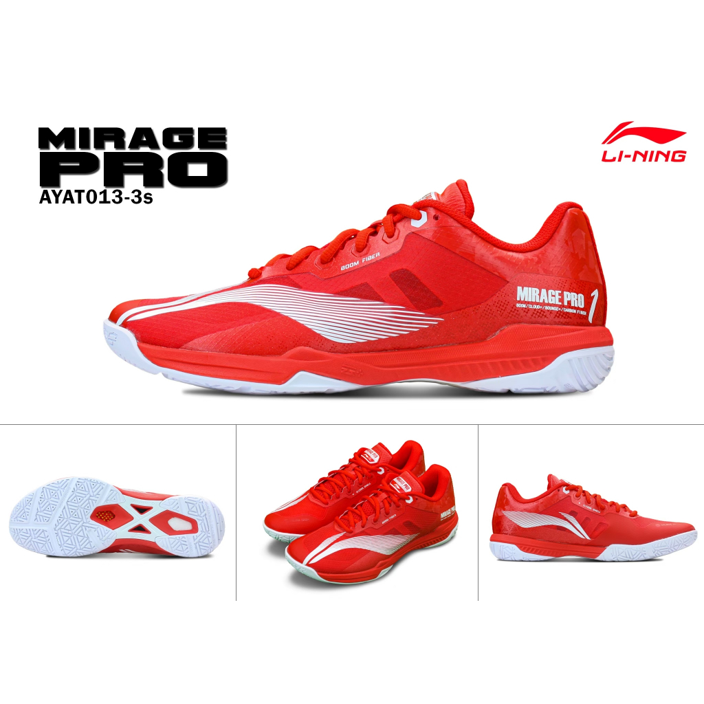 LI-NING MIRAGE PRO (AYAT013-3) BADMINTON SHOES รองเท้าแบดมินตัน ...