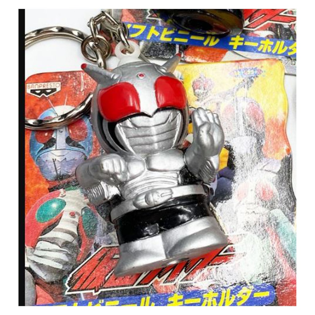 Banpresto 1997 Showa V9 Keychain kamen rider masked rider Key พวงกุญแจ ...