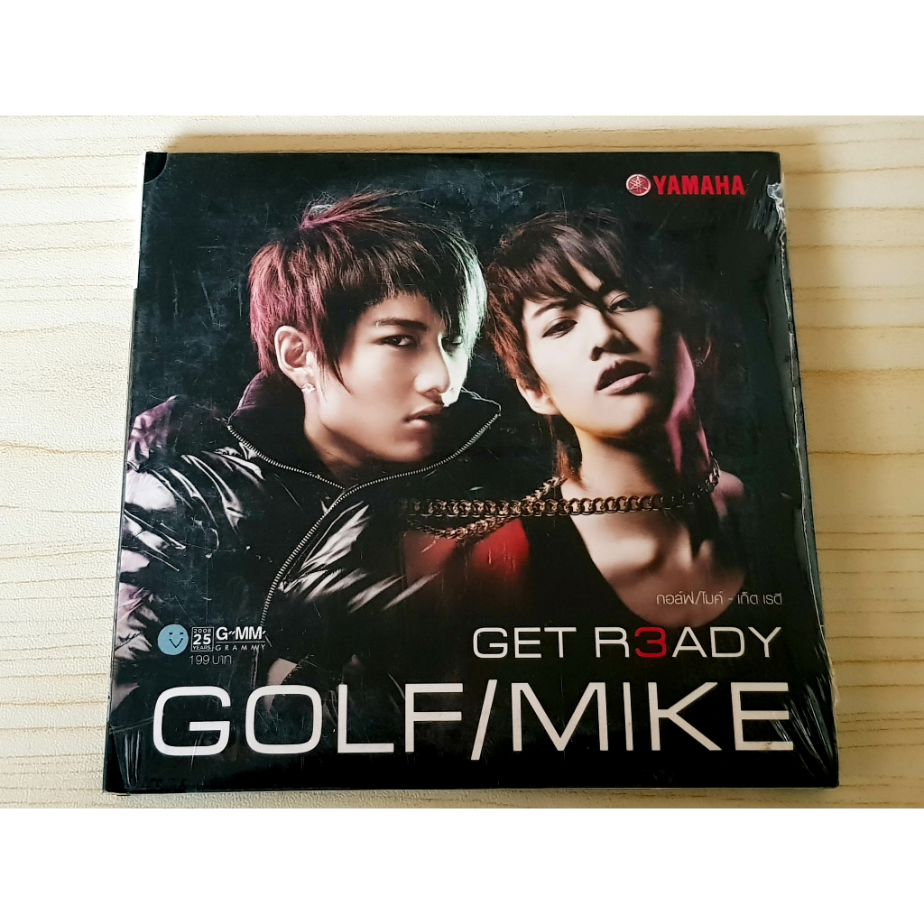 CD เพลง แผ่นแท้ (สินค้ามือ 1) กอล์ฟ-ไมค์ Golf-Mike อัลบั้ม Get Ready | Shopee Thailand