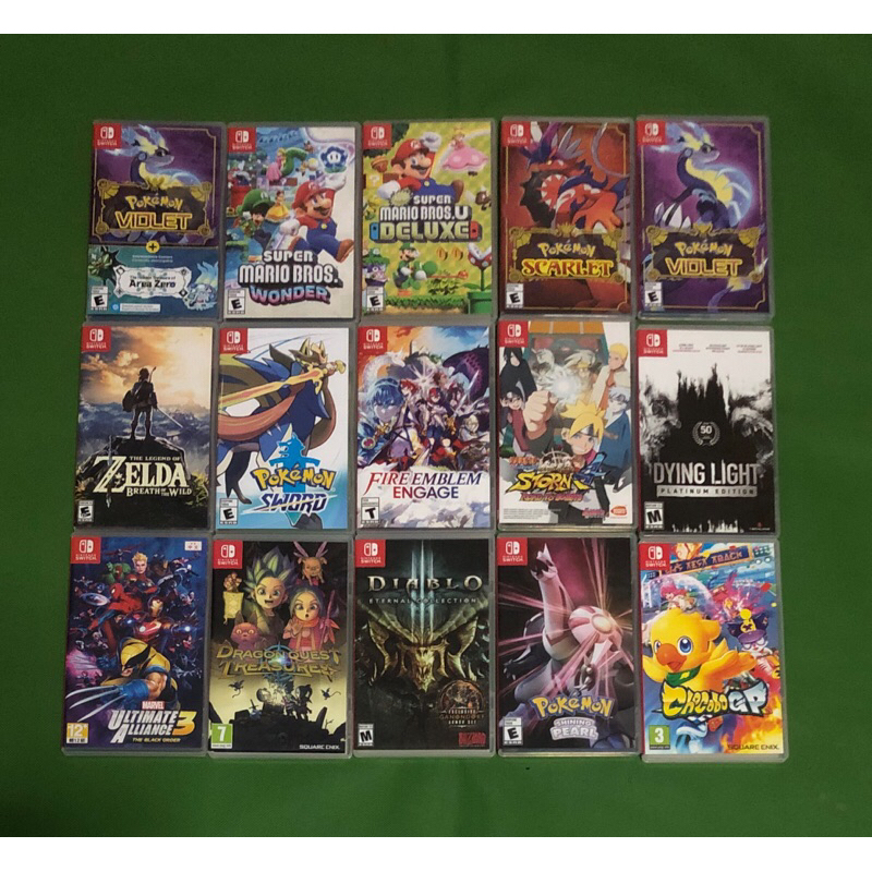 แผ่นเกม Nintedo Switch ( มือ2 ) | Shopee Thailand