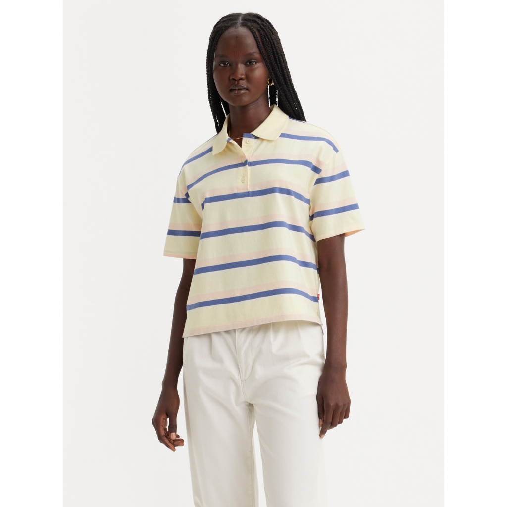 เสื้อยืด Levi's® Women's Robby Polo | Shopee Thailand