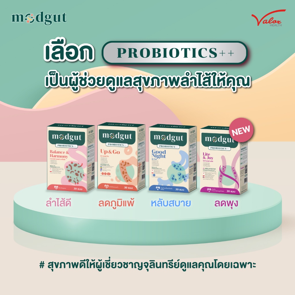 Modgut probiotics ++ ชนิดผง 30 ซอง มดกัต โพรไบโอติกส์ พร้อมทาน อร่อย มี ...