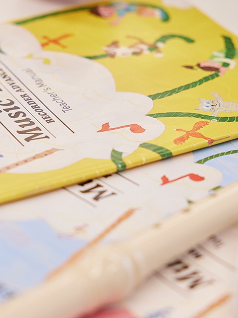 หนังสือฝึกเล่น Recorder YAMAHA Recorder Book | Shopee Thailand